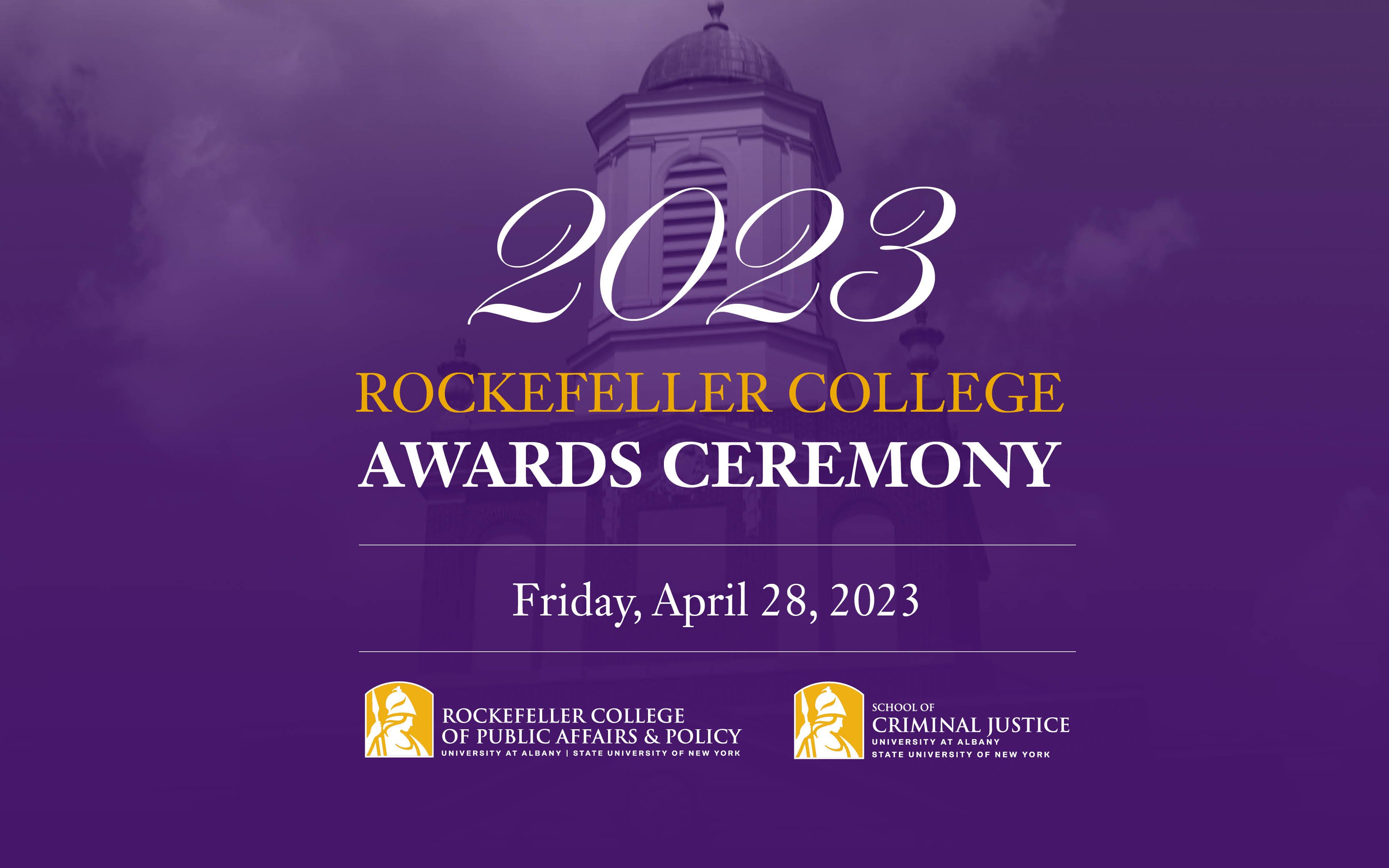 2023 Rockefeller College Award Winners | University at Albany